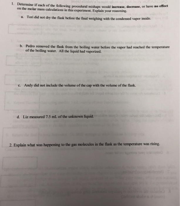 Solved 1. Determine if each of the following procedural | Chegg.com