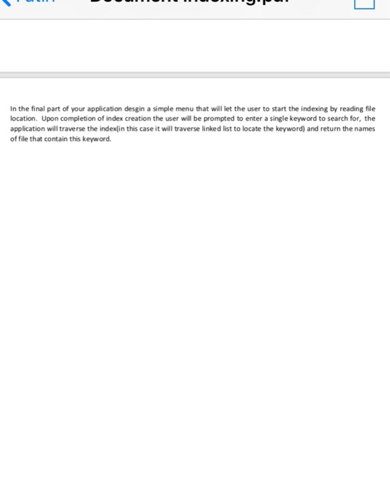 CENG 218 Data Structures 2018-2019- Project 1: | Chegg.com