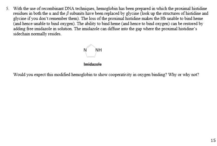 Solved 5. With the use of recombinant DNA techniques, | Chegg.com