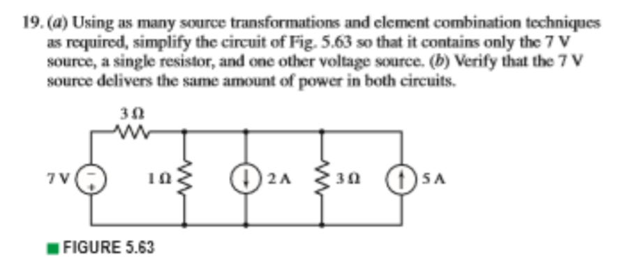 Solved 19 A Using As Many Source Transformations And 