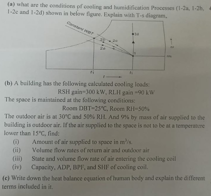 Solved (a) ﻿what are the conditions of cooling and | Chegg.com
