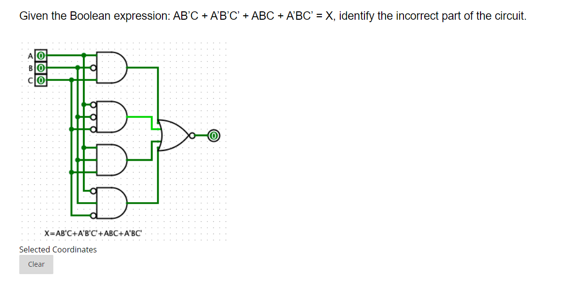 Solved Given the circuit below, write the SOP boolean | Chegg.com
