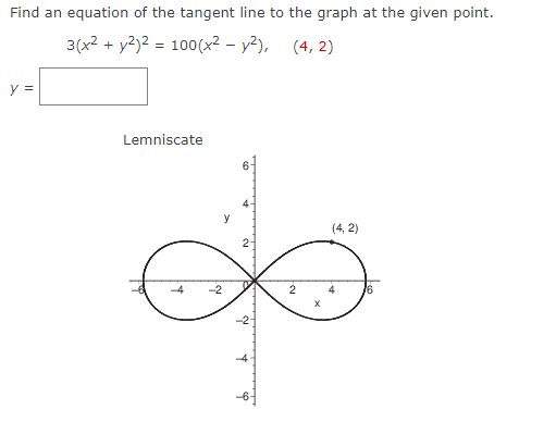Solved Find an equation of the tangent line to the graph at | Chegg.com