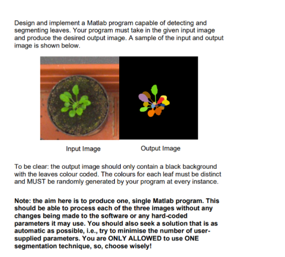 Solved Design and implement a Matlab program capable of | Chegg.com