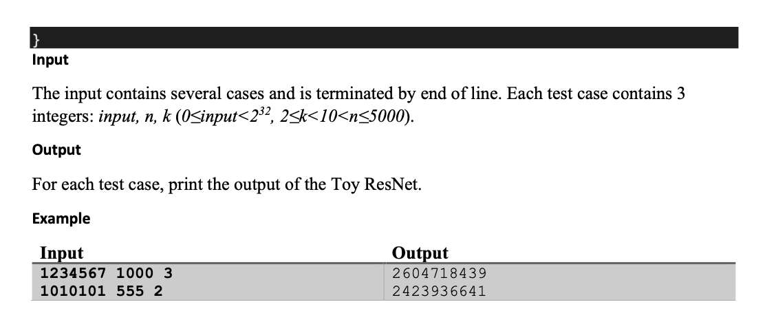 Solved C. ResNet Description ResNets or Residual Networks | Chegg.com