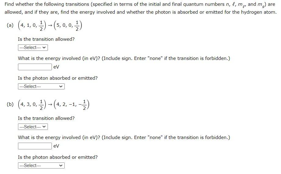 Solved Find whether the following transitions (specified in | Chegg.com