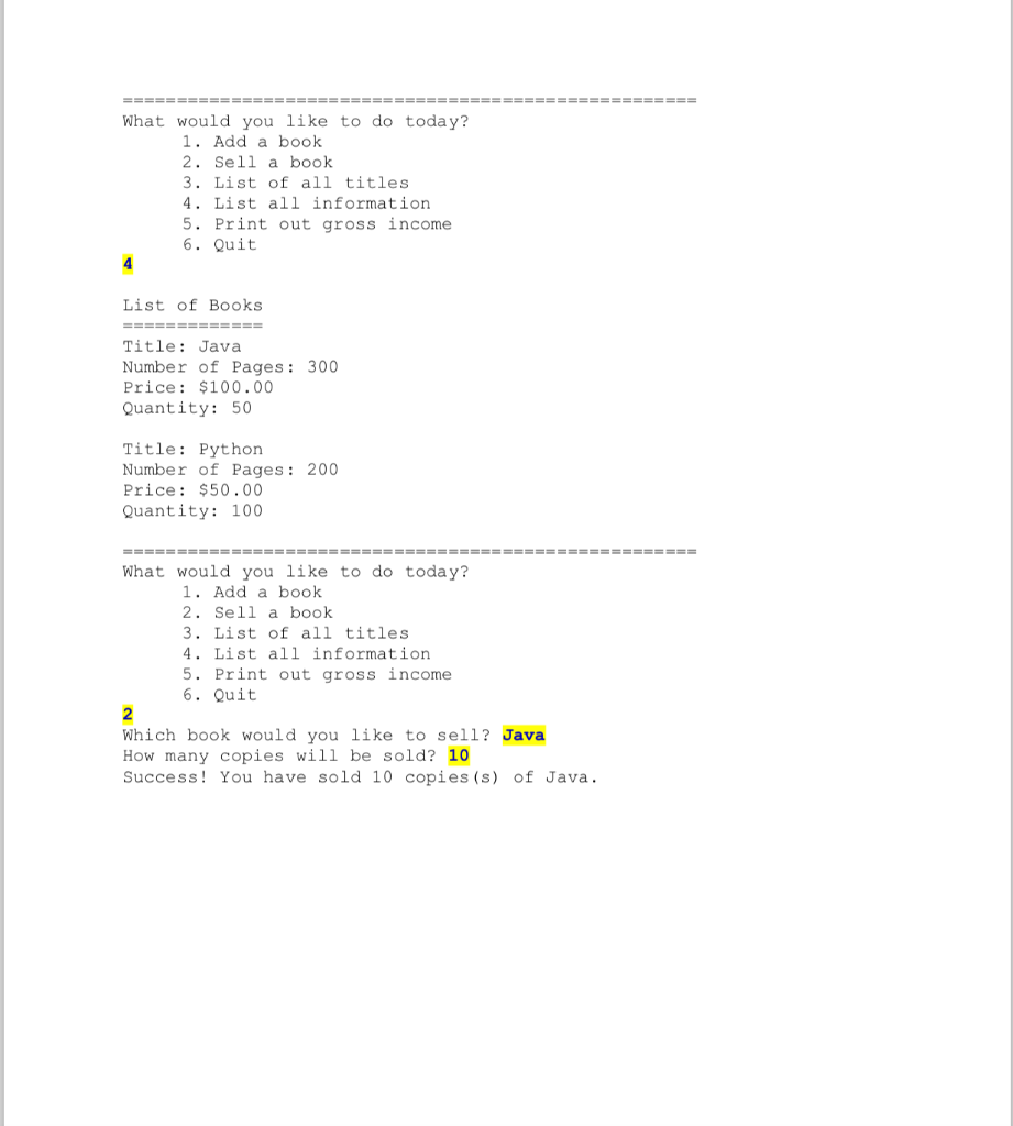 Objective: Leaming how to write a simple class | Chegg.com