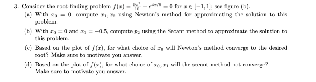 Solved (a) Plot of g(x) and h(x). (b) Plot of | Chegg.com