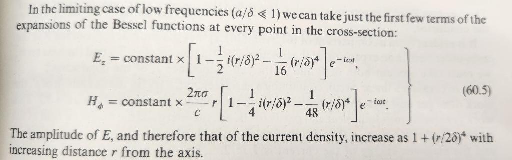 Solved Look up the series expressions for Bessel functions | Chegg.com