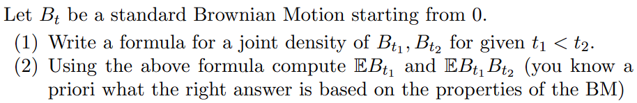 Solved Use the density function to solve problem (2) please | Chegg.com