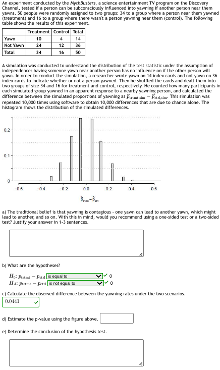 Solved An experiment conducted by the MythBusters, a science | Chegg.com