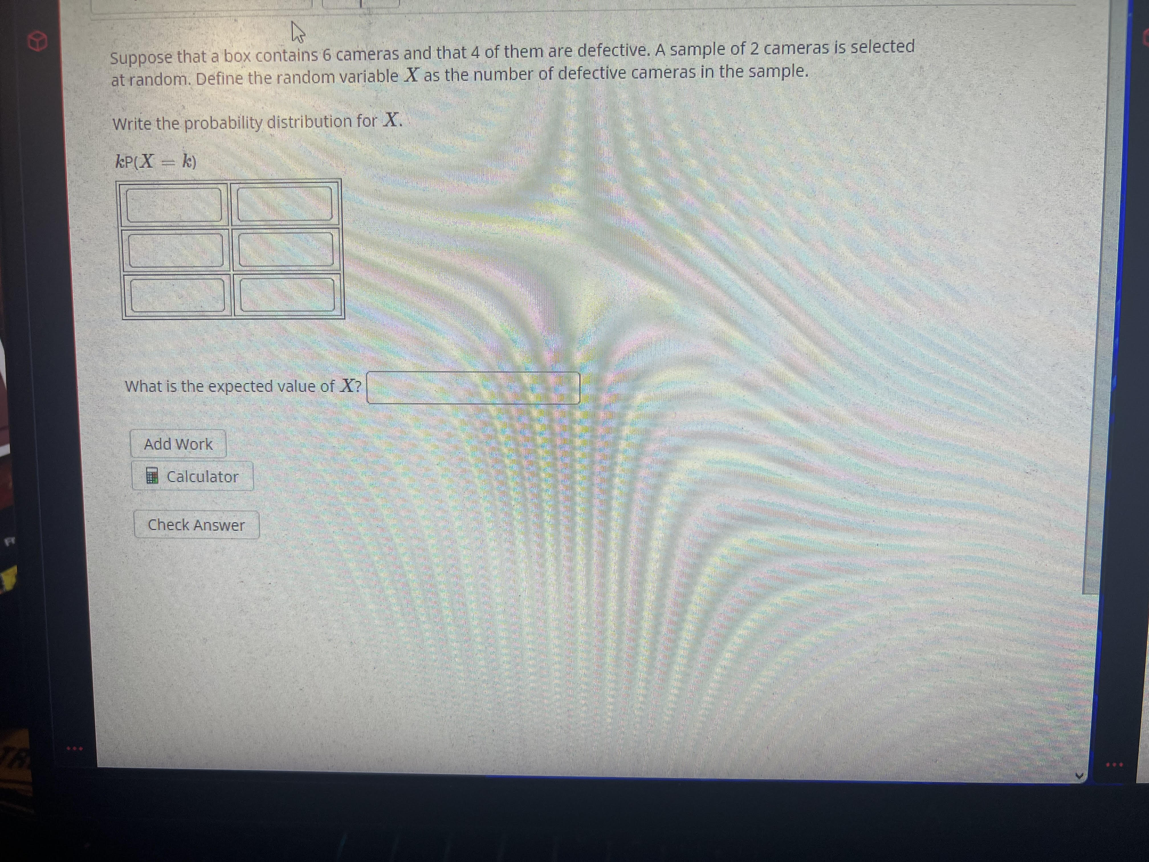 Solved suppose that a box contains 6 ﻿cameras and that 4 ﻿of | Chegg.com