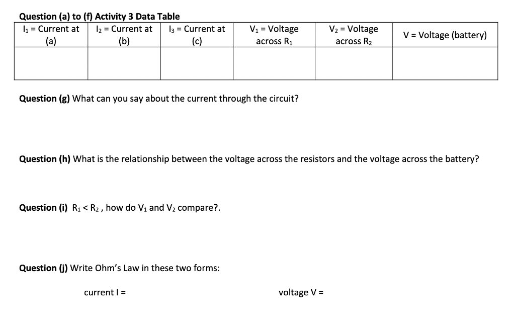 Solved Activity 3: Determine the equivalent resistance for | Chegg.com