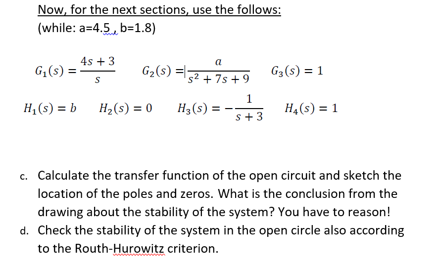 Solved Now, for the next sections, use the follows: (while: | Chegg.com
