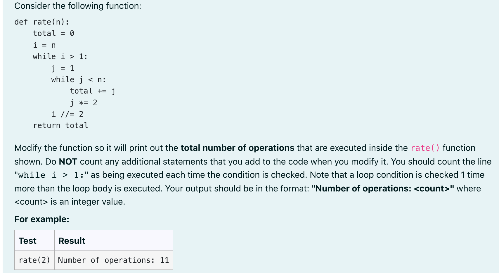 Solved For example: | Chegg.com