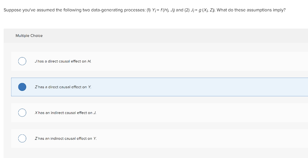 Solved Suppose you've assumed the following two | Chegg.com