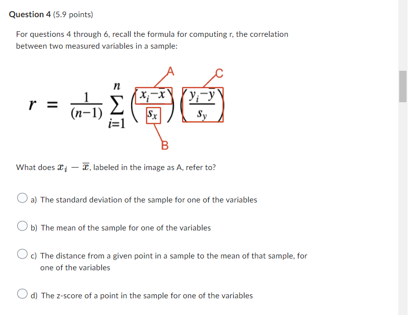 Solved For questions 4 through 6 , recall the formula for | Chegg.com
