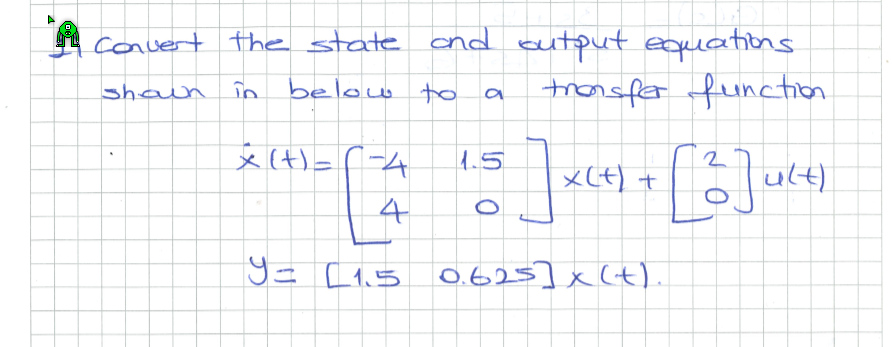 Solved convert shown the state in below and to a output | Chegg.com
