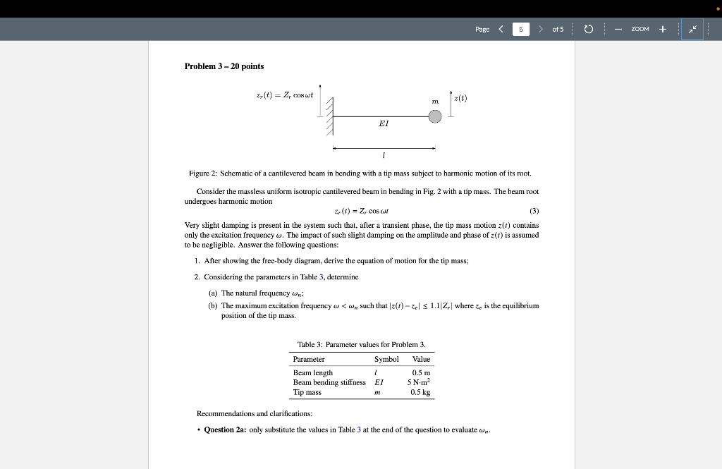 Solved Problem 3-20 points Figure 2: Schematic of a | Chegg.com