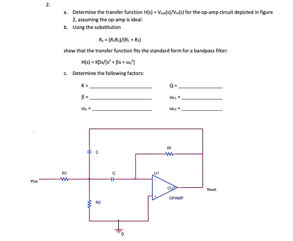 Solved 1. Perform a quantitative filter analysis on the | Chegg.com
