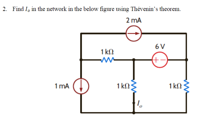 Solved Find Io in the network in the below figure using | Chegg.com