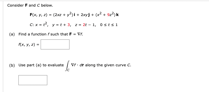 Solved Consider F and C below. | Chegg.com