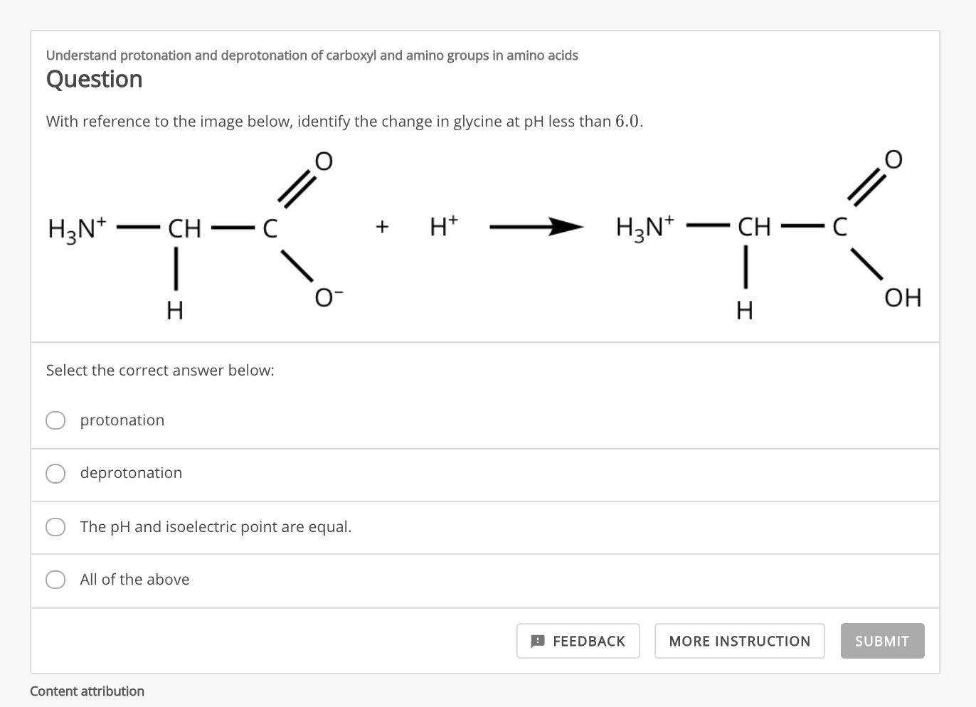 Solved Understand protonation and deprotonation of carboxyl | Chegg.com