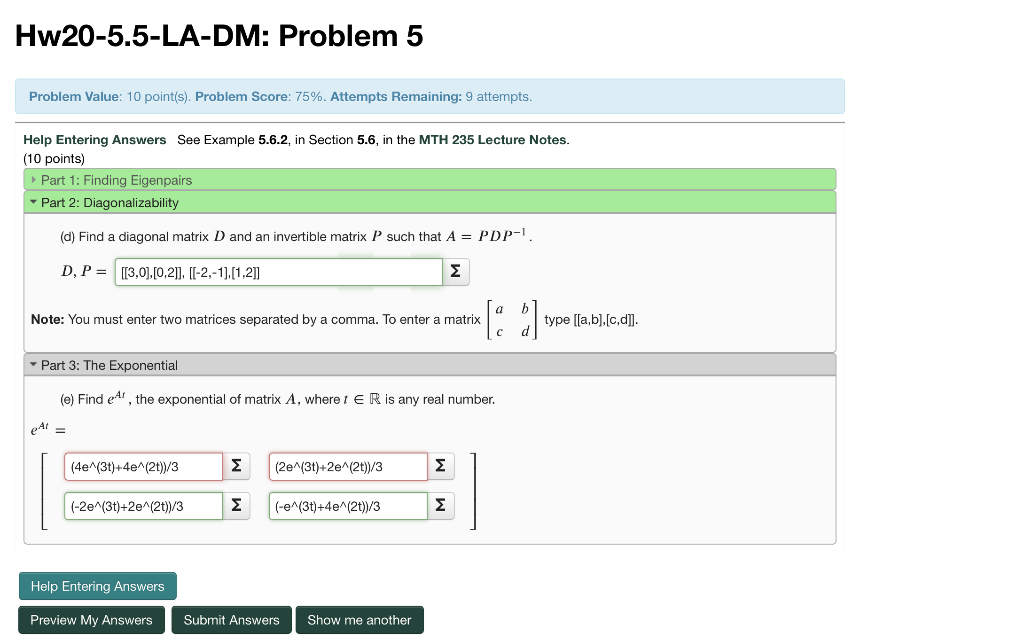 Solved Hw20-5.5-LA-DM: Problem 5 Problem Value: 10 point(s). | Chegg.com