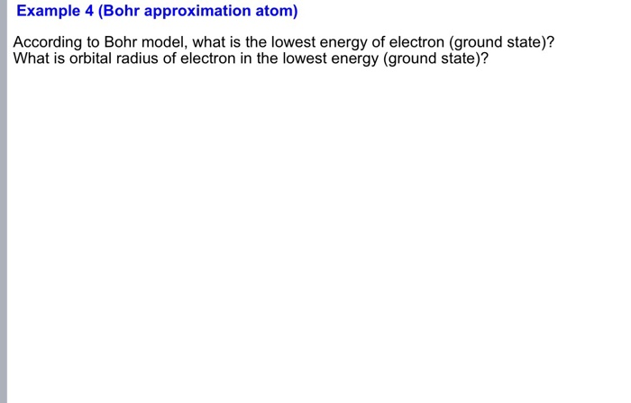 Solved Example 4 (Bohr approximation atom) According to Bohr | Chegg.com