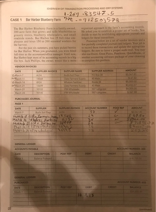 Solved OVERVIEW OF TRANSACTION PROCESSING AND ERP SYSTEMS | Chegg.com