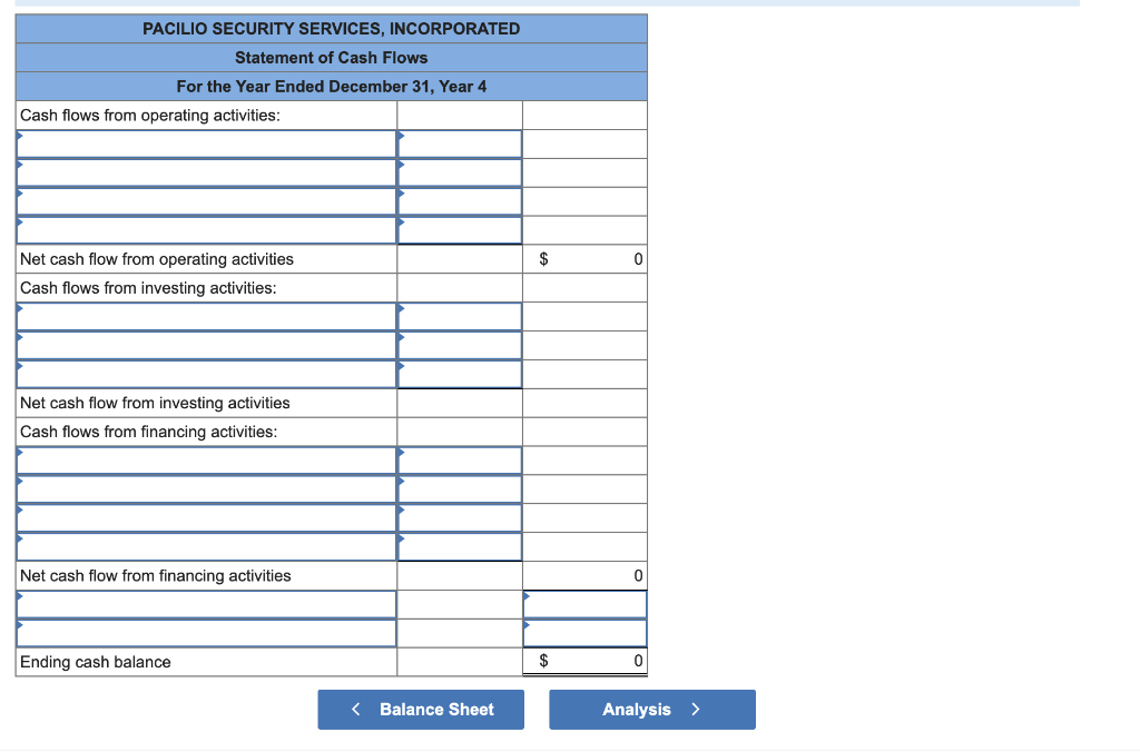 Solved The trial balance of Pacilio Security Services, | Chegg.com