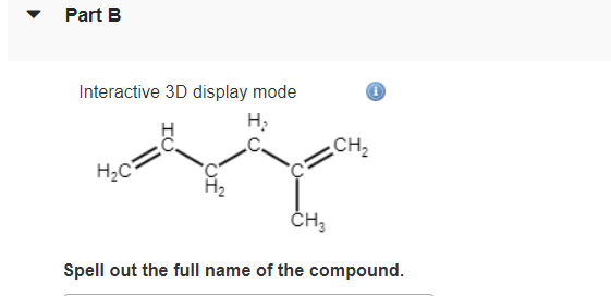 Solved Interactive 3D display mode (i) Spell out the full | Chegg.com