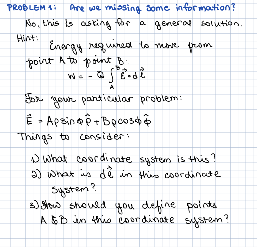Solved Problem 1: Determine the energy expended in moving a | Chegg.com
