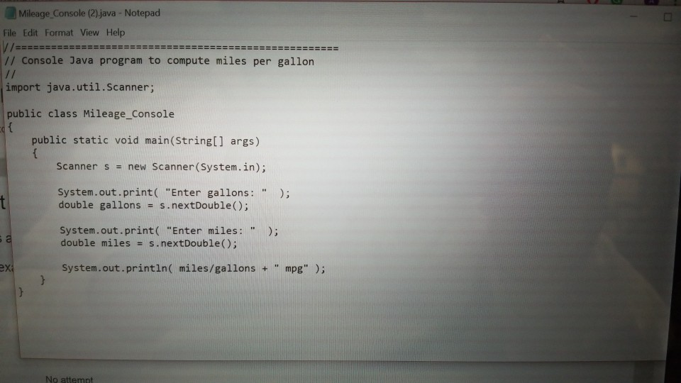 Solved Programming Assignment Part 1: write a Java program | Chegg.com