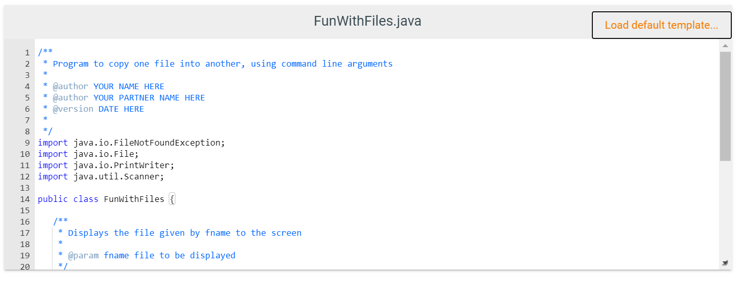 Solved 11.19 Fun With Files - LAB You will be writing a | Chegg.com