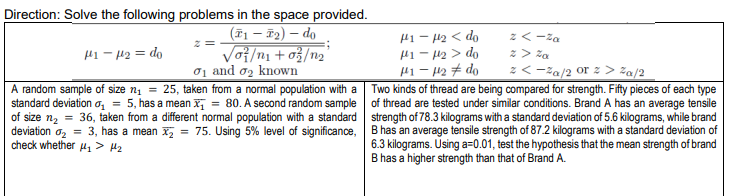 Solved A random sample of size 𝑛1 = 25, taken from a normal | Chegg.com