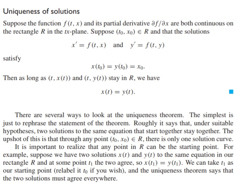 Solved Is the initial value problem of guaranteed a unique | Chegg.com
