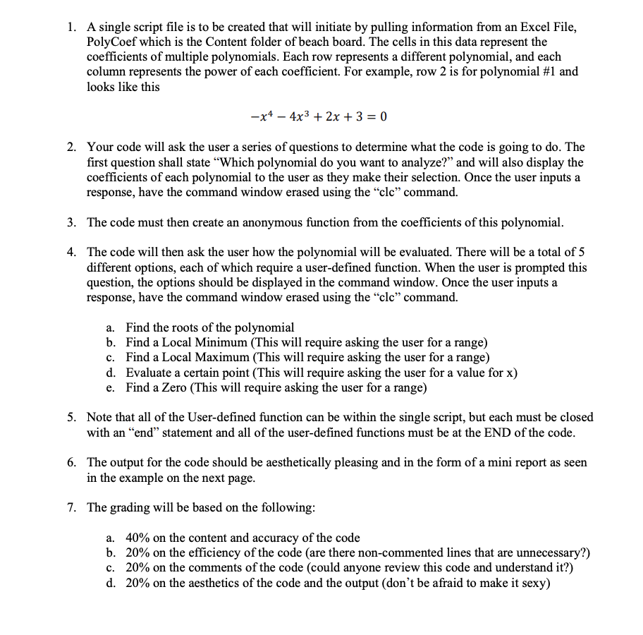 Solved I need help with Matlab please. Comments would be | Chegg.com