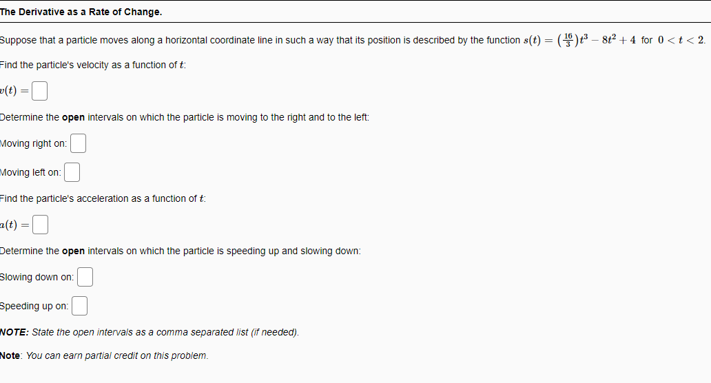 Solved The Derivative as a Rate of Change. Suppose that a | Chegg.com