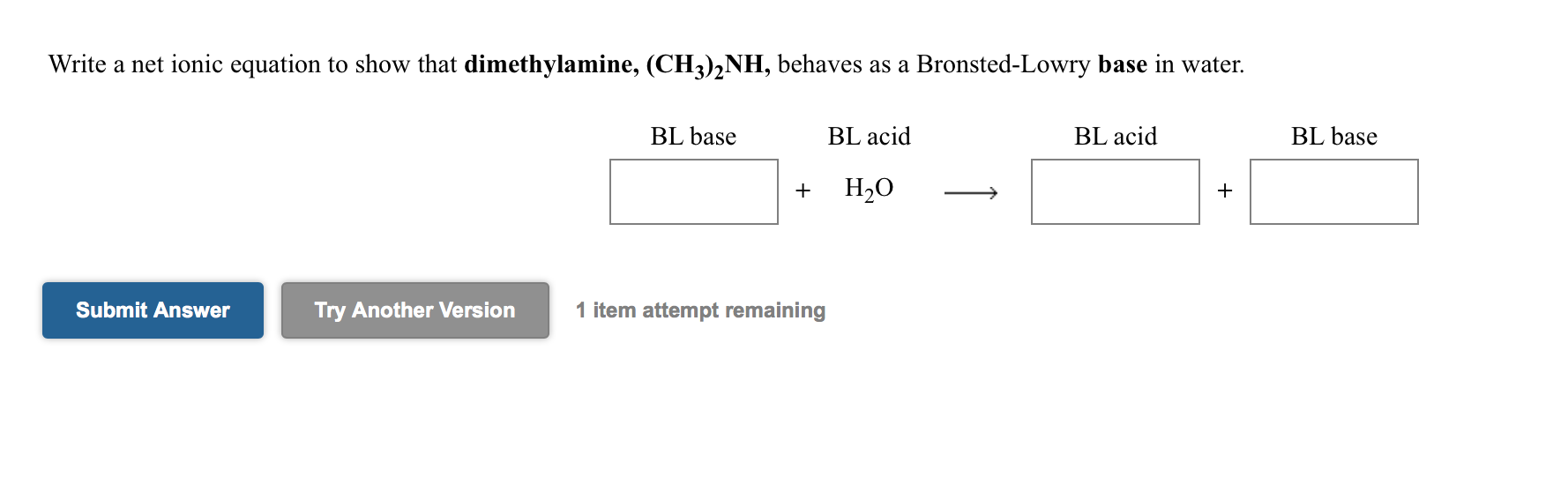Solved Write a net ionic equation to show that | Chegg.com