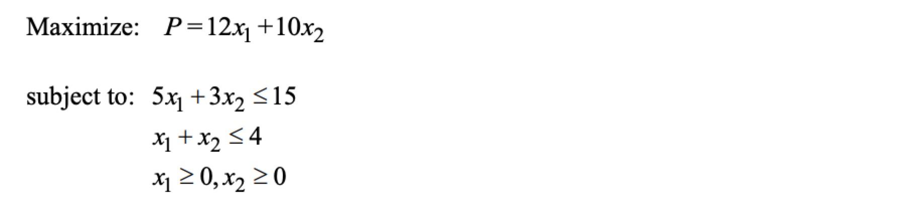 Solved 1) Using slack variables, convert the system of | Chegg.com