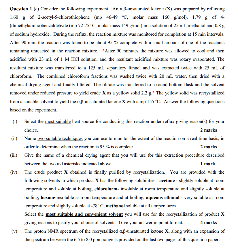 Solved Question 1 (c) Consider the following experiment. An | Chegg.com