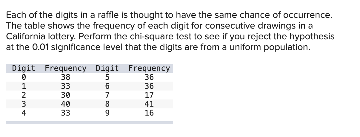 Solved State the decision rule. Use 0.01 significance level. | Chegg.com