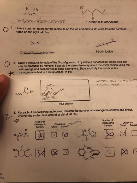Solved Br CH3 80 1-bromo-3-fluorohexane 2. Give a common | Chegg.com