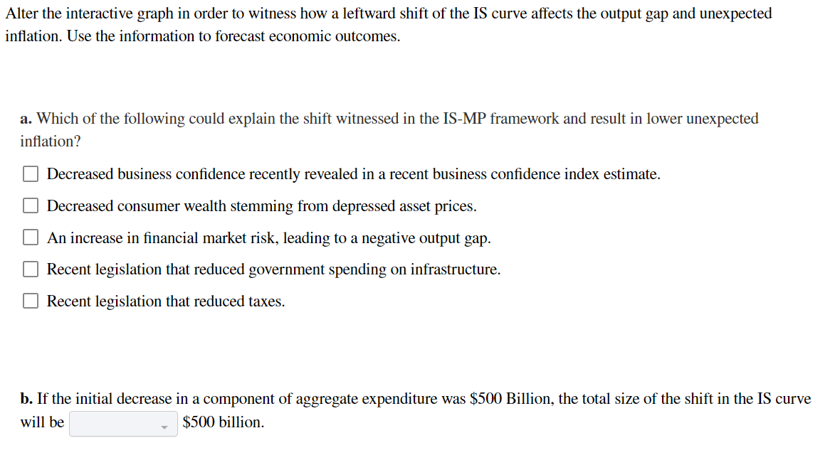 Solved B ï If The Initial Decrease In A Component Of Chegg