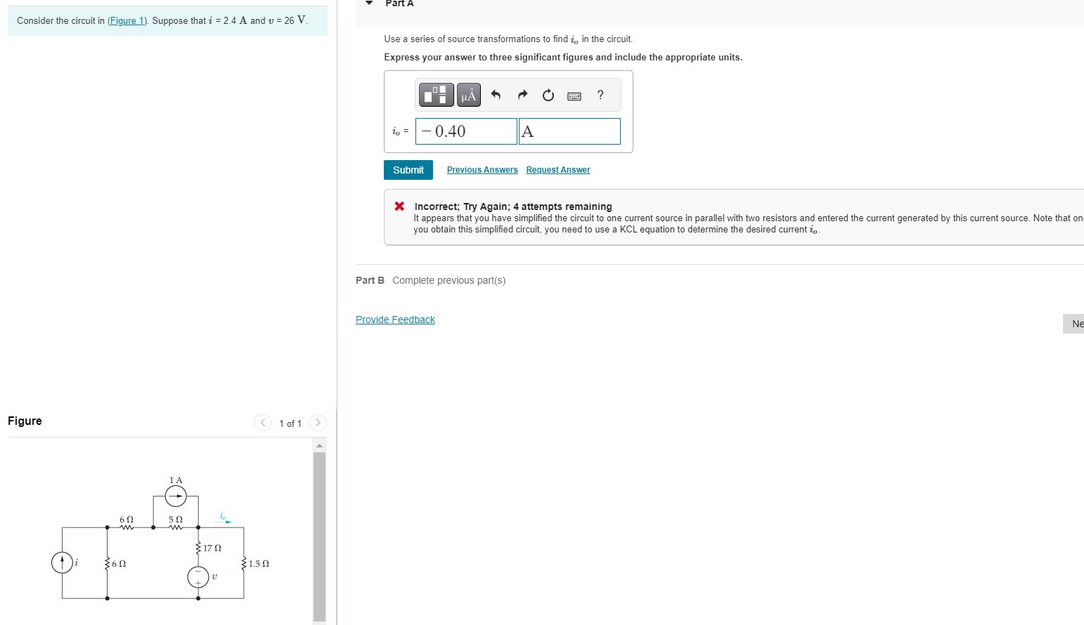 Solved Consider the circuit in (Figure 1). ﻿Suppose that | Chegg.com