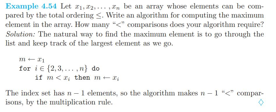 Solved Trace Through The Algorithm In Example 454 In The