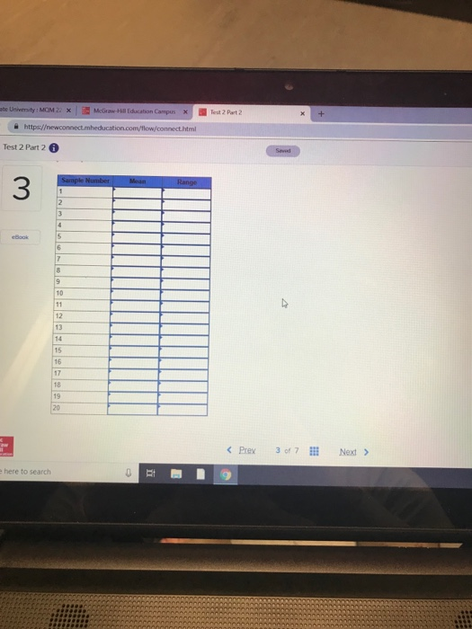 Solved Saved Help Save & E The following table contains the | Chegg.com