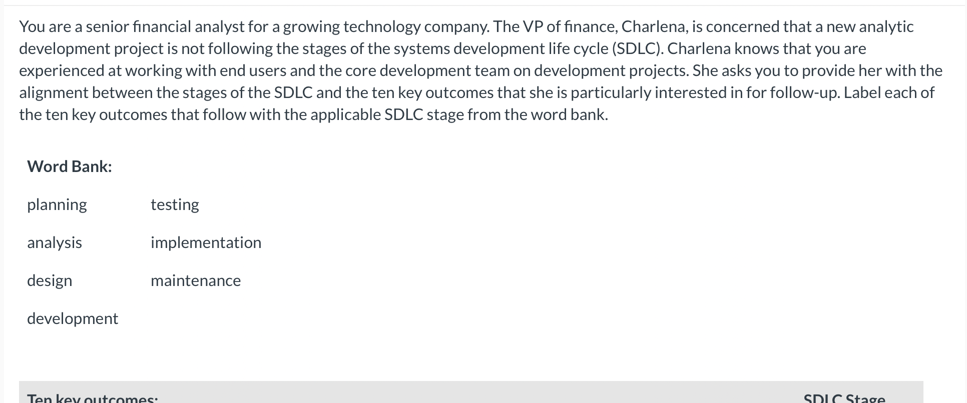 Solved You are a senior financial analyst for a growing | Chegg.com