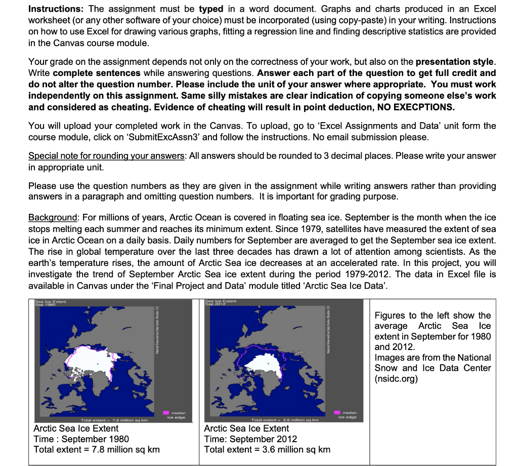 Instructions: The assignment must be typed in a word | Chegg.com